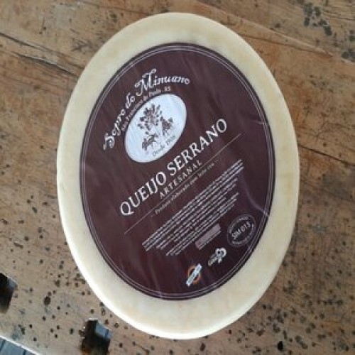 Queijo Artesanal Serrano (300g) - Queijaria Sopro do Minuano